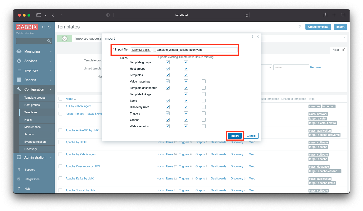 Zabbix v6.0 İle Zimbra v8.8.15 Monitoring | Secops Max