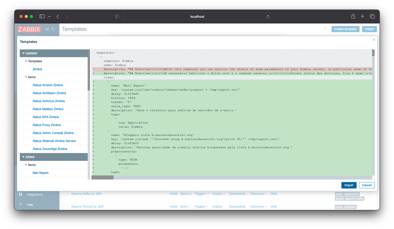 Zabbix v6.0 İle Zimbra v8.8.15 Monitoring | Secops Max