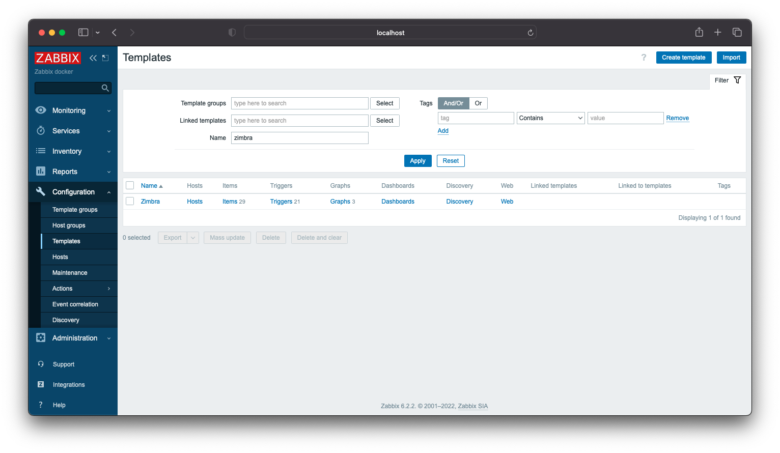 Zabbix v6.0 İle Zimbra v8.8.15 Monitoring | Secops Max