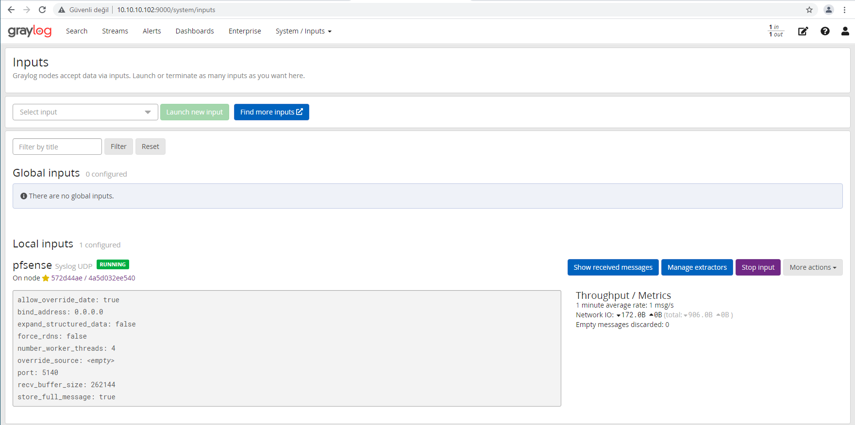 Pfsense Üzerindeki Log Kayıtlarını GrayLog Sunucusuna Gönderme | Secops Max